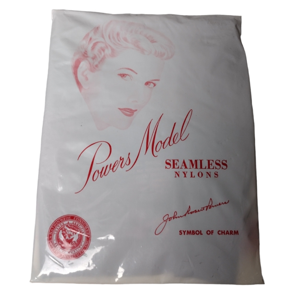 Vintage John Robert Powers Powers Model Seamless Nylo… - Gem
